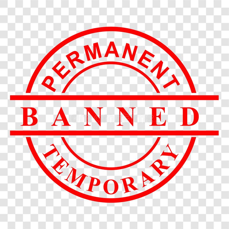 Permanent Banned Stock Illustrations – 17 Permanent Banned Stock ...