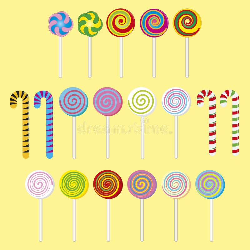 Vector clip art of Candies stock vector. Illustration of vector - 267017038