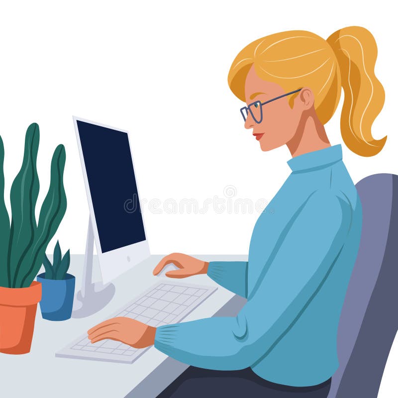 Woman Computer Programmer Stock Illustrations – 6,641 Woman Computer ... Woman Computer Programmer Stock Illustrations – 6,641 Woman Computer ...