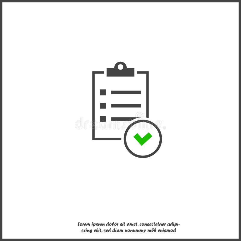 Clipboard Checklist White Background Stock Illustrations – 16,858 ...
