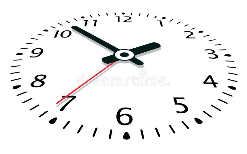8 hour clock icon stock illustration. Illustration of clock - 7430830