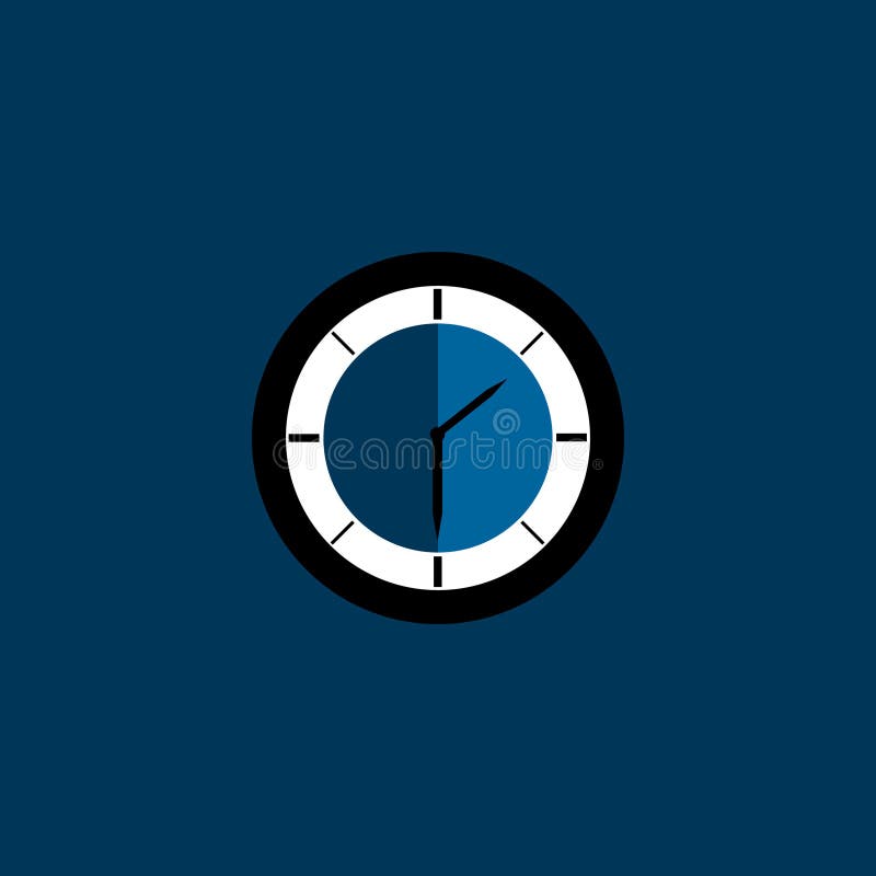 Vector Clock Icon. Schedule, Appointment, Important Date Concept ...