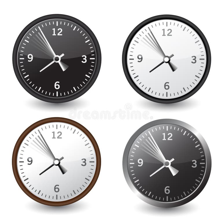 Vector Clocks Vector Stock Illustrations – 10,756 Vector Clocks Vector ...