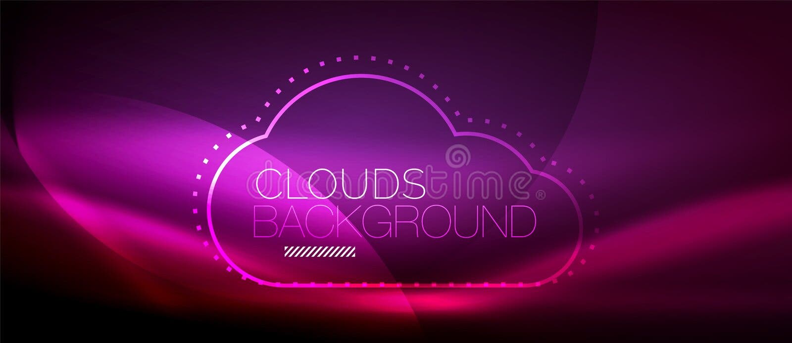 Vector purple wave design stock vector. Illustration of decorative ...