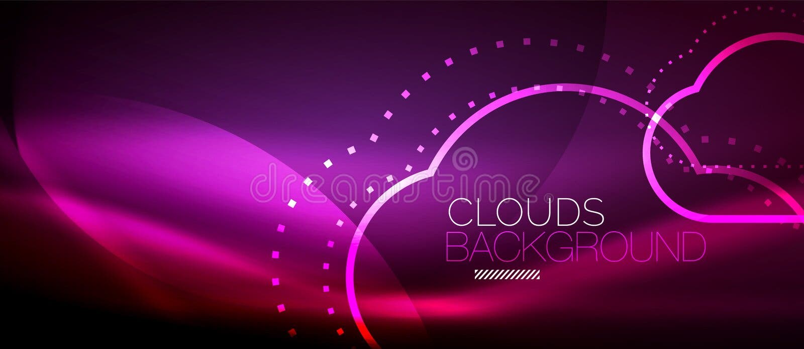 Vector purple wave design stock vector. Illustration of decorative ...