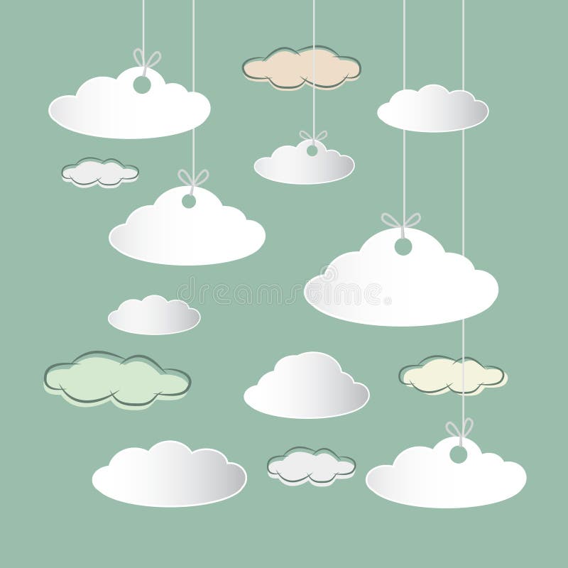 Clouds String Stock Illustrations – 1,281 Clouds String Stock ...