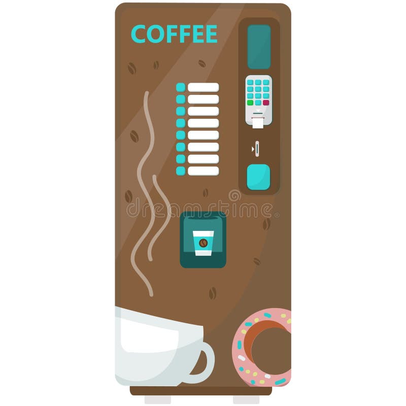 Coffee Vending Machine Icon Stock Illustrations – 1,982 Coffee Vending ...