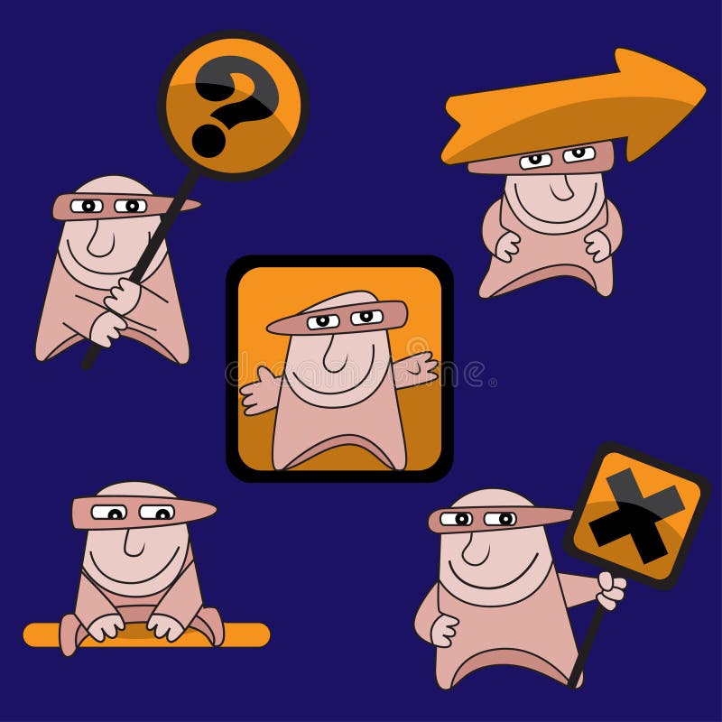 Little Man Question Mark Stock Illustrations – 459 Little Man Question ...