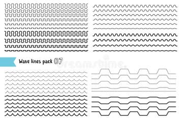 Squiggle Divider Border Stock Illustrations – 1,520 Squiggle Divider ...