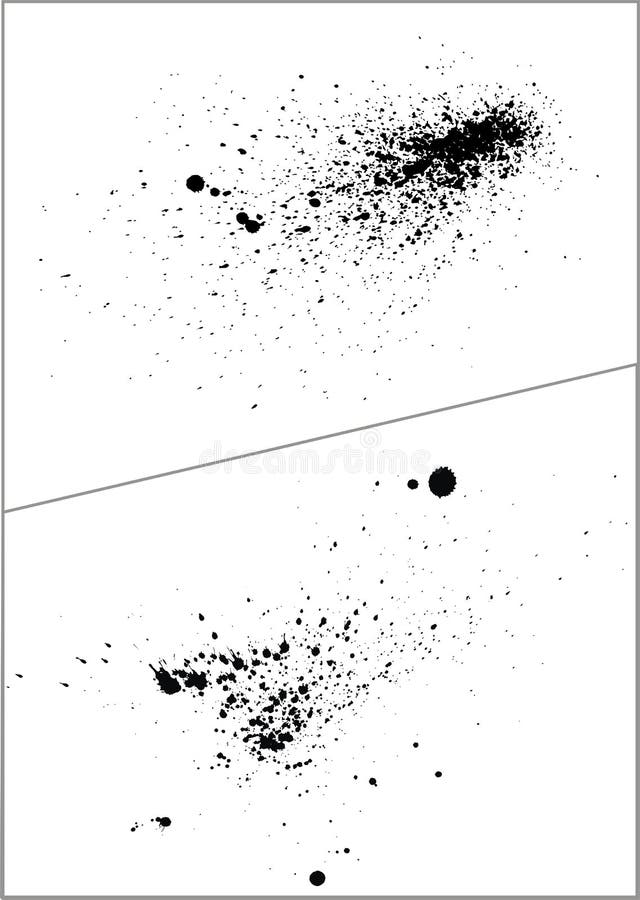 Vector drops-splash stock vector. Illustration of decoration - 5235525