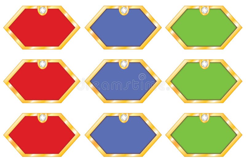 Set sticker, frames. stock vector. Illustration of concept - 127157357