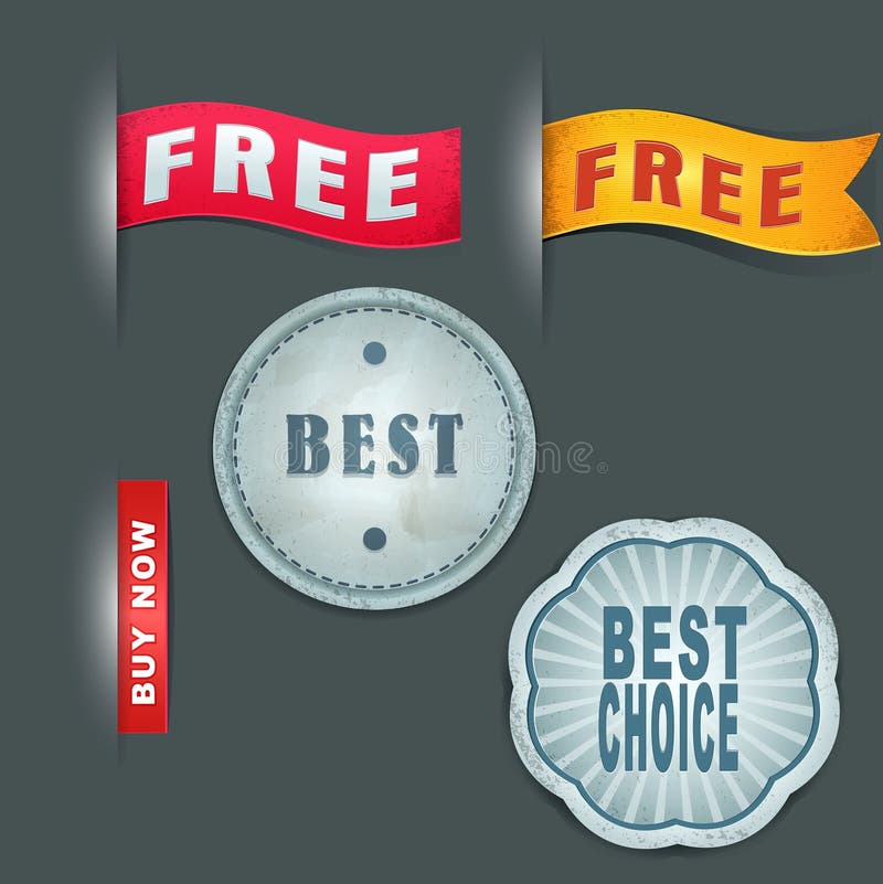 Vector Collection of Labels Stock Vector - Illustration of offer ...