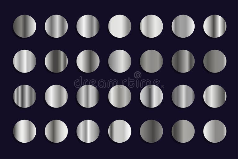 Illustrator Metal Gradients Stock Illustrations – 20 Illustrator Metal ...