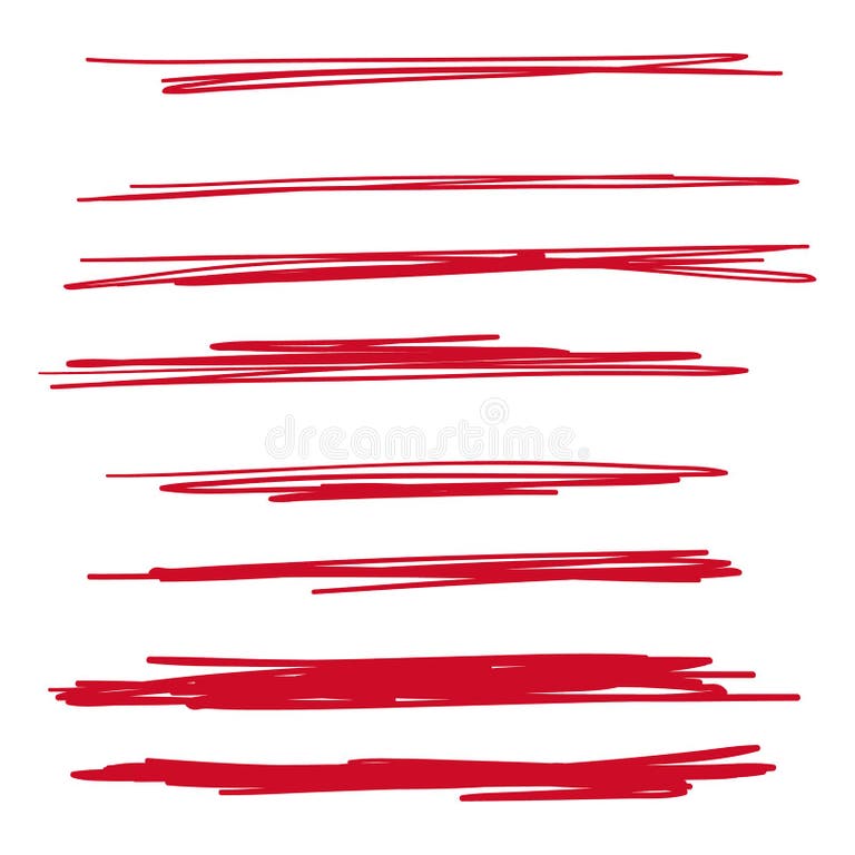 Vector Collection of Underline Stock Vector - Illustration of emphasize ...