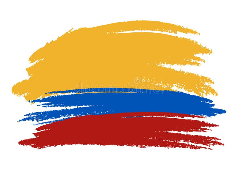 Vector Colombia Flag, Colombia Flag Illustration, Colombia Flag Picture ...