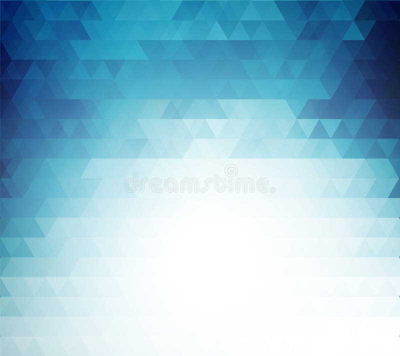 Vector Color Abstract Geometric Banner with Triangle. Stock Vector ...
