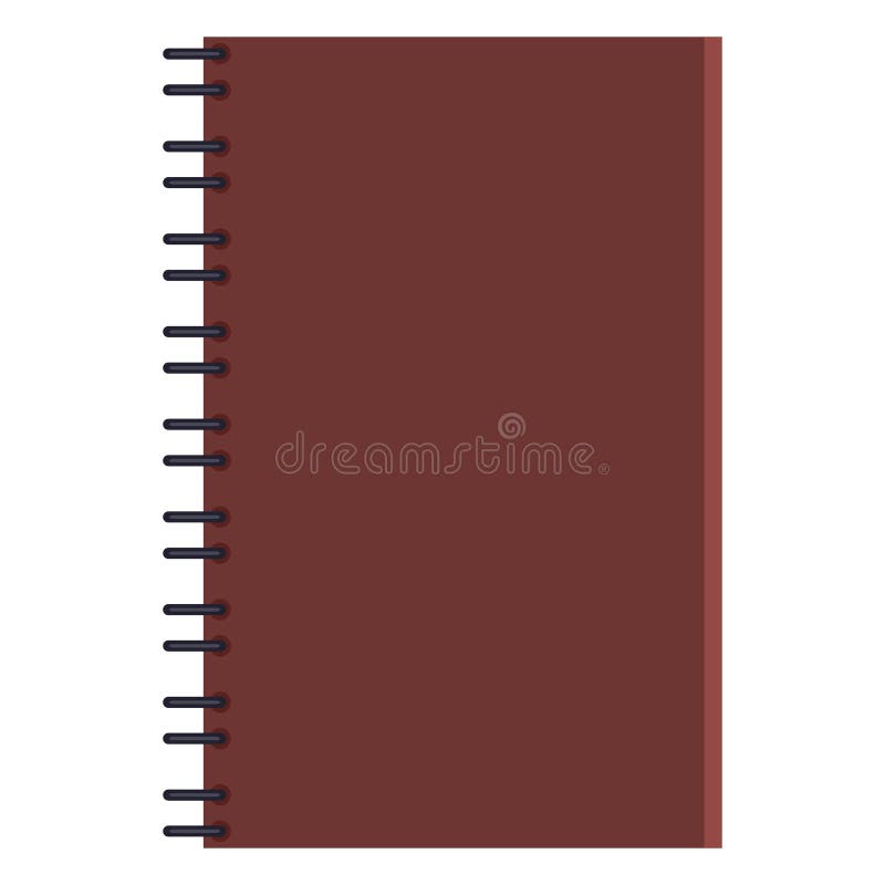 Brown notepad Background stock illustration. Illustration of note ...