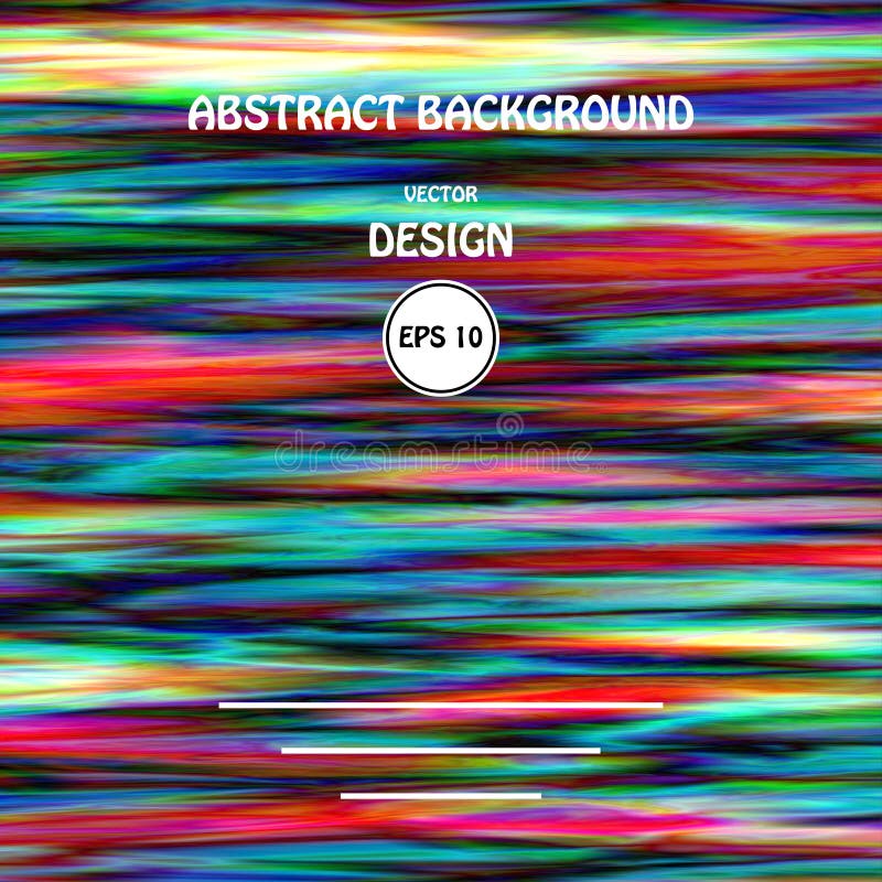 Color Glitch Background stock vector. Illustration of background - 78590304