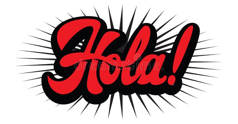 Hola Script Stock Illustrations – 121 Hola Script Stock Illustrations ...