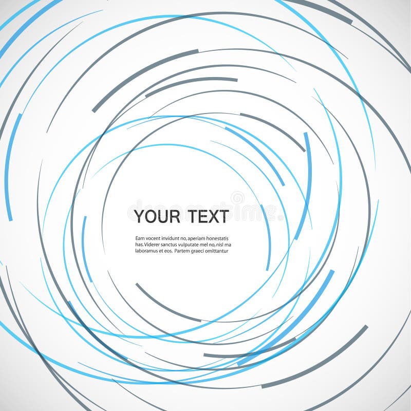 Vector Color Line Twirl Design Stock Vector - Illustration of ...