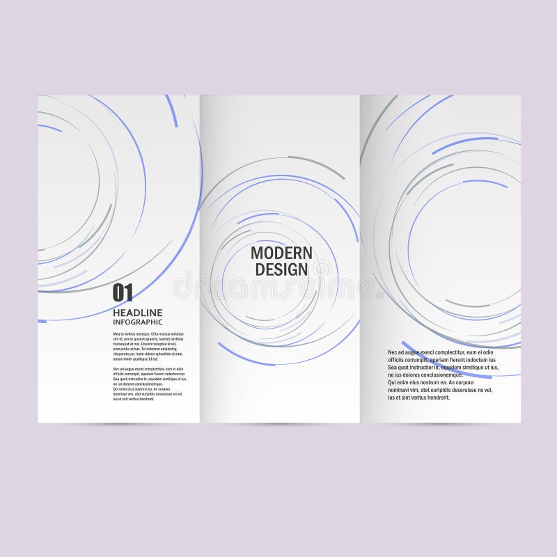 Vector Color Line Twirl Design. Cover Template Stock Vector ...