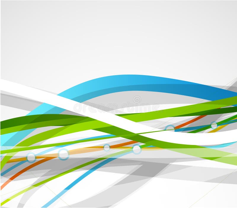 Vector Color Lines. Abstract Vector Background Stock Vector ...