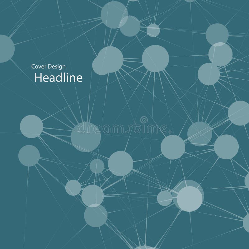 Vector Color Network Connection and DNA Atom Stock Vector ...