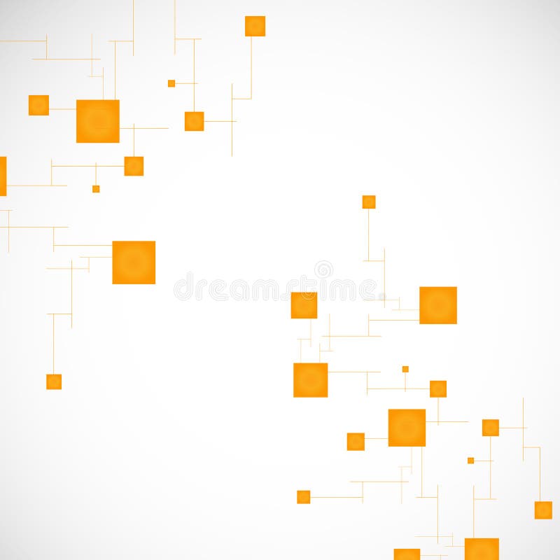 Vector Color Network Connection and DNA Atom Stock Vector ...