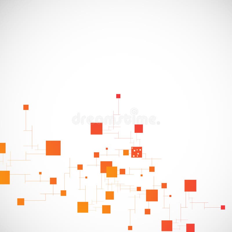 Vector Color Network Connection and DNA Atom Stock Vector ...