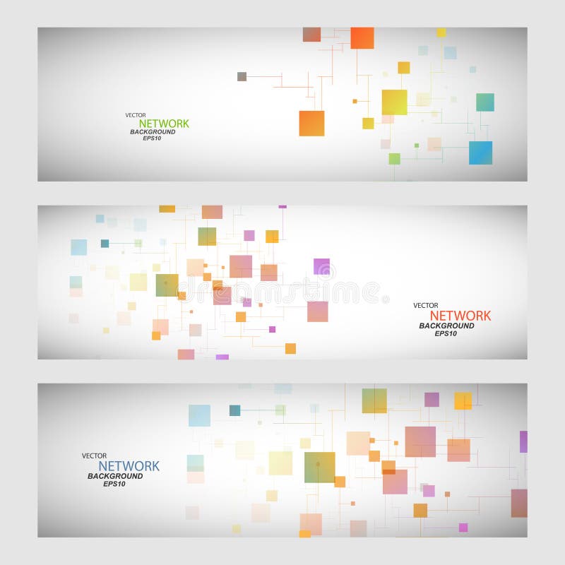 Vector Color Network Connection and DNA Atom Stock Vector ...