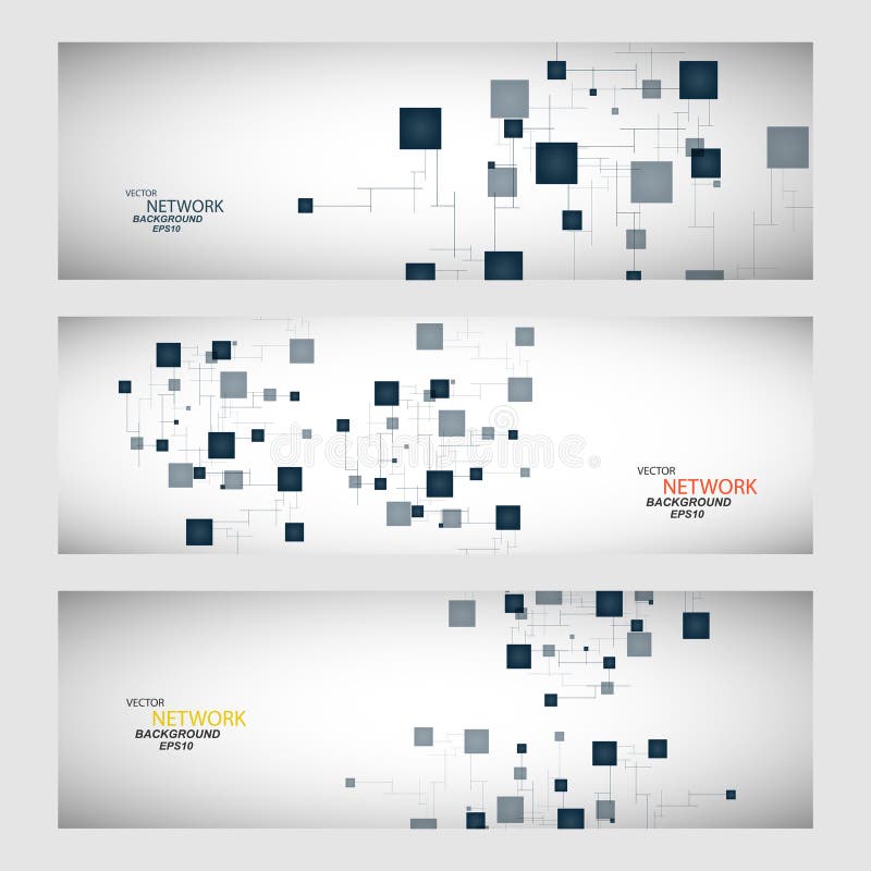 Vector Color Network Connection and DNA Atom Stock Vector ...