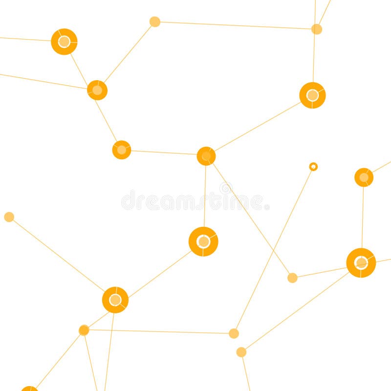 Vector Color Network Connection and DNA Design Stock Vector ...