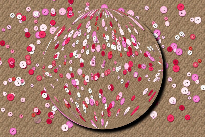 Vector Color Objects Background with Effect Stock Illustration ...