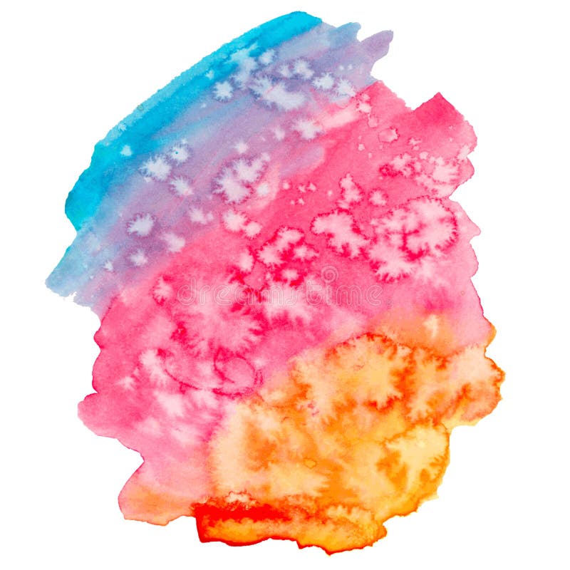 Vector Color Paint Texture Isolated Stock Vector - Illustration of ...