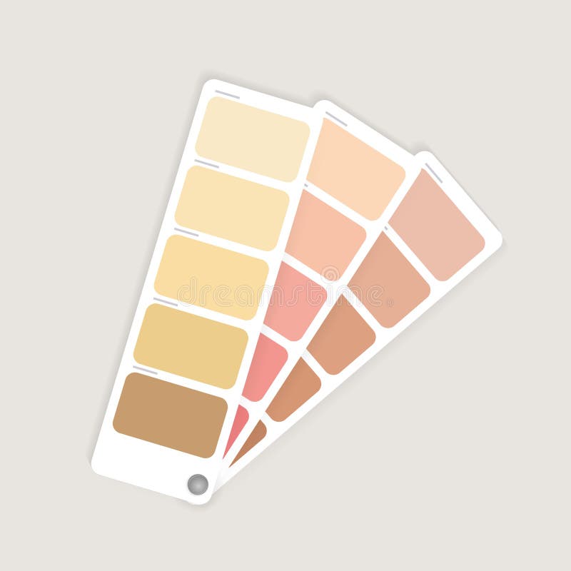 Vector Color Palette. Illustration for Print Design Stock Vector ...