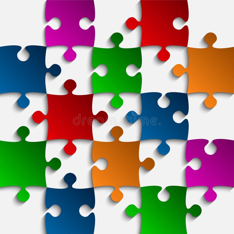 Jigsaw Vector Square Stock Illustrations – 10,933 Jigsaw Vector Square ...