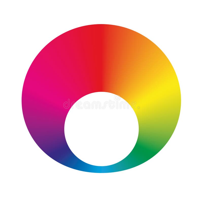 Vector color ring stock illustration. Illustration of picker - 344881775
