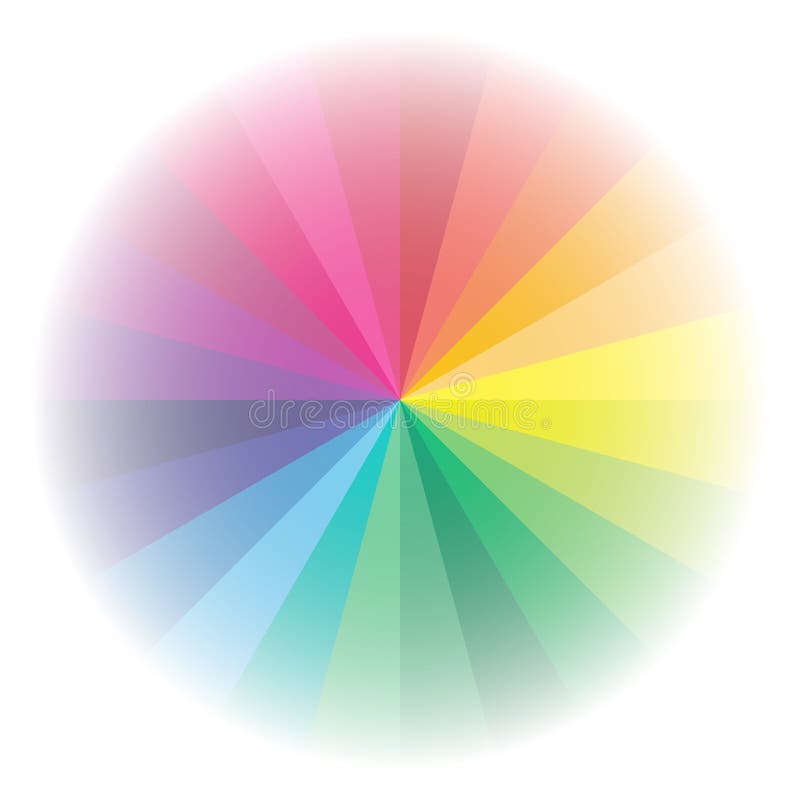 Blue Musical Notes Color Spectrum Stock Illustration - Illustration of ...