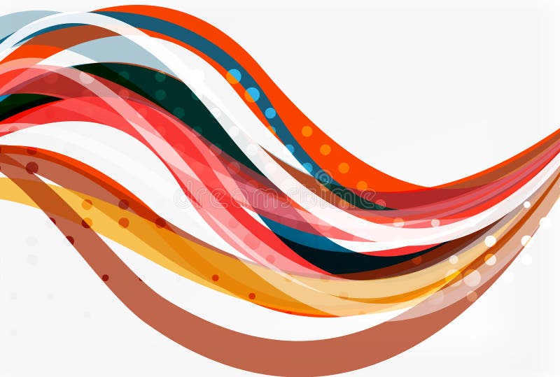 Vector Color Lines. Abstract Vector Background Stock Vector ...