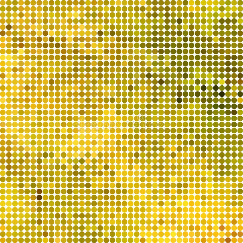 Vector Colored Round Dots Background Stock Illustration - Illustration ...