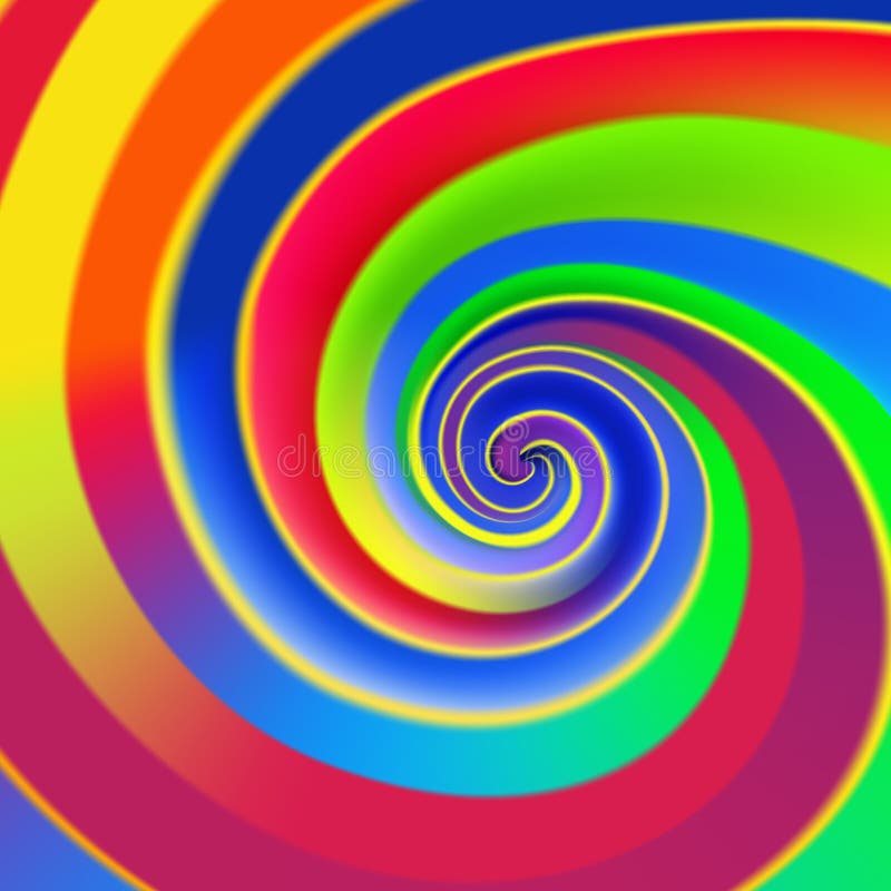 Vector Colorful Abstract Background Swirl Rainbow Stock Vector ...