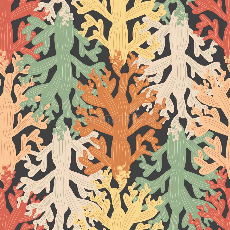 Vector Colorful Abstract Seamless Pattern Design Illustration with ...