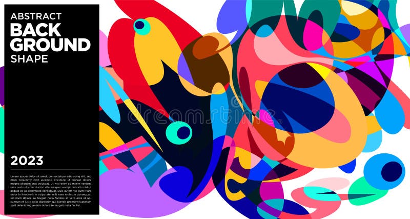 Vector Colorful Abstract Wave and Fluid Background Vector 2023 Stock ...