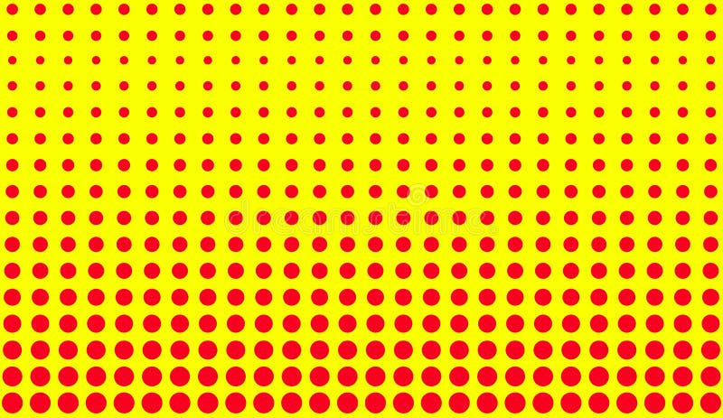 Vector Colorful Background with Dots in Pop Art Style Stock Vector ...