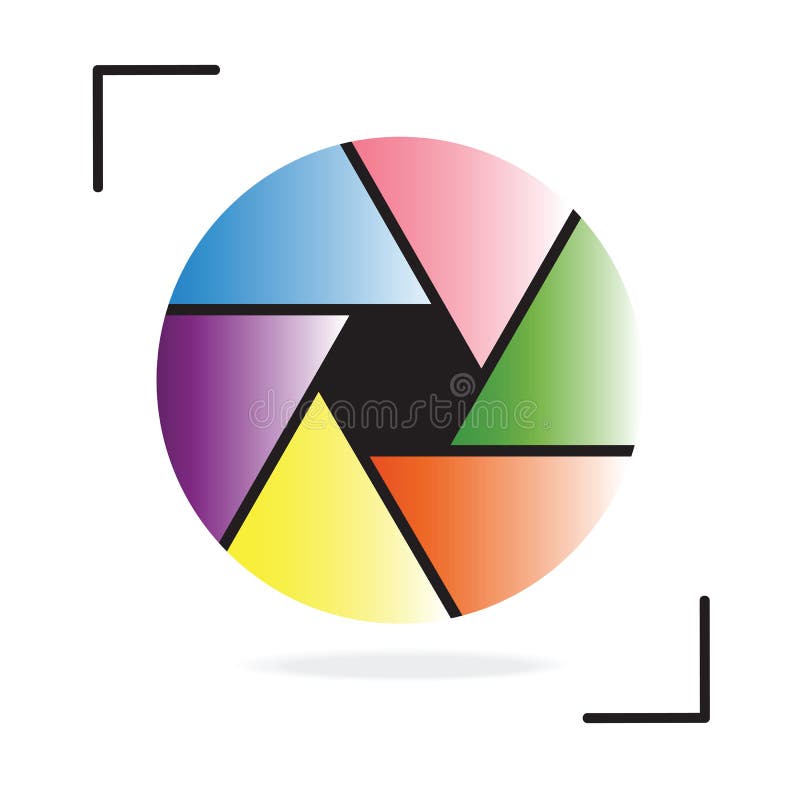 Shutter frame stock vector. Illustration of blades, element - 14040629