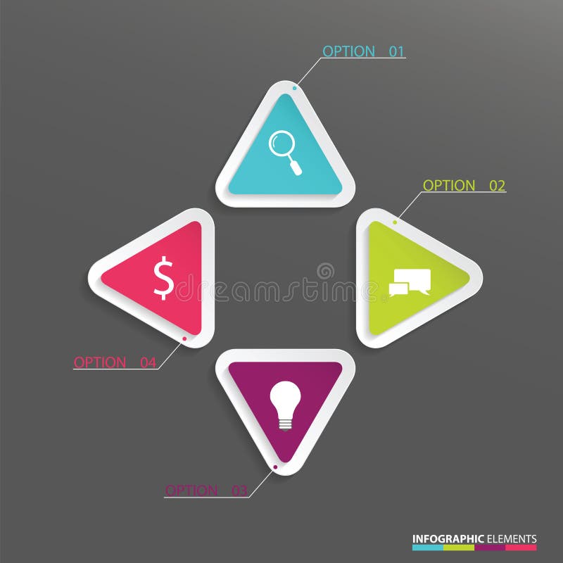 Vector Colorful Design Elements. Stock Vector - Illustration of design ...