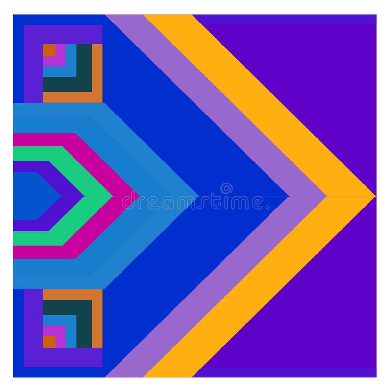 Vector Colorful Geometric and Curve Background Pattern for Feed Stock ...