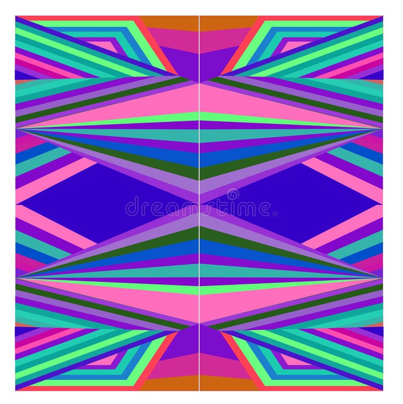 Vector Colorful Geometric and Curve Background Pattern for Feed Stock ...