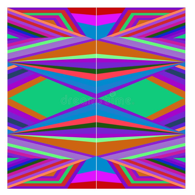 Vector Colorful Geometric and Curve Background Pattern for Feed Stock ...