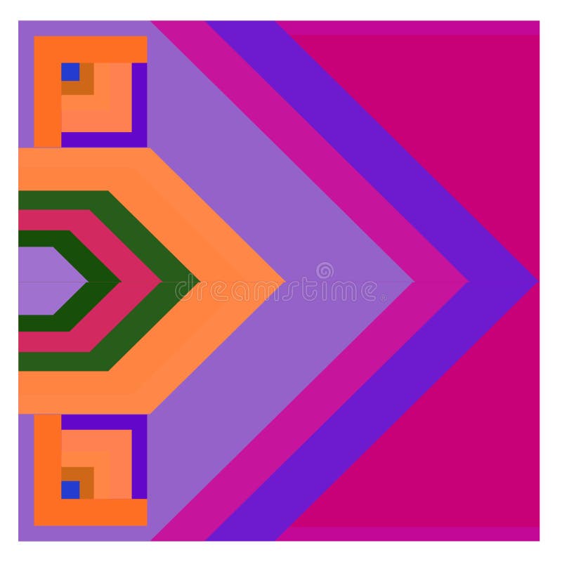 Vector Colorful Geometric and Curve Background Pattern for Feed Stock ...